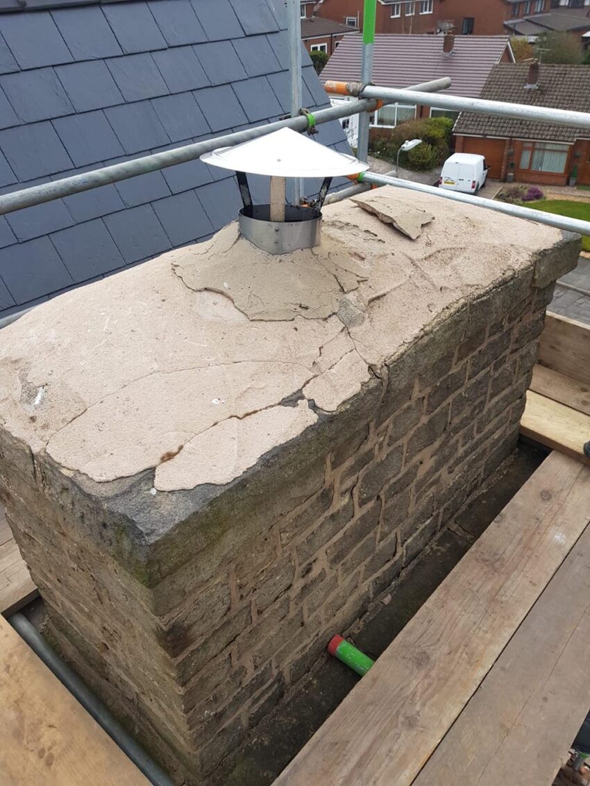 Corrective Works to Chimney - Heritage Property Repairs