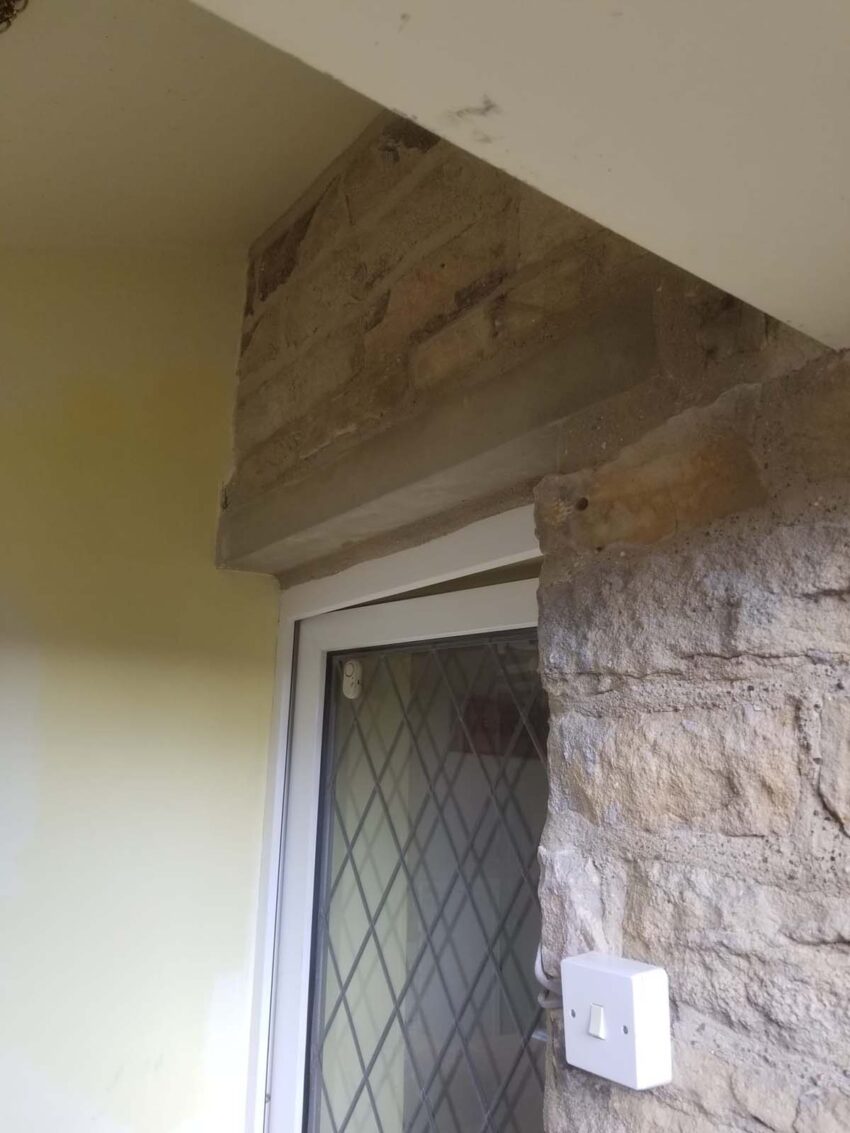 Cottage Lintel and Damp - Heritage Property Repairs